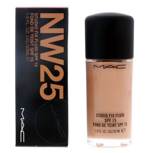 MAC Cosmetics | Makeup | Mac Studio Fix Fluid Foundation Nw25 Full Size ...